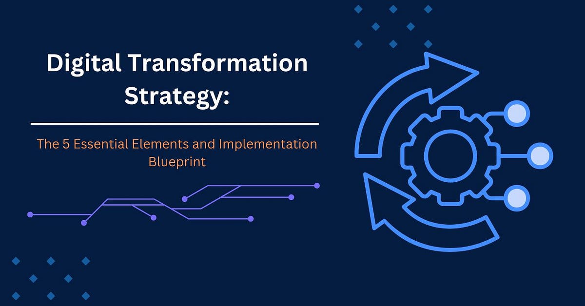 Digital Transformation Strategy: The 5 Essential Elements and ...