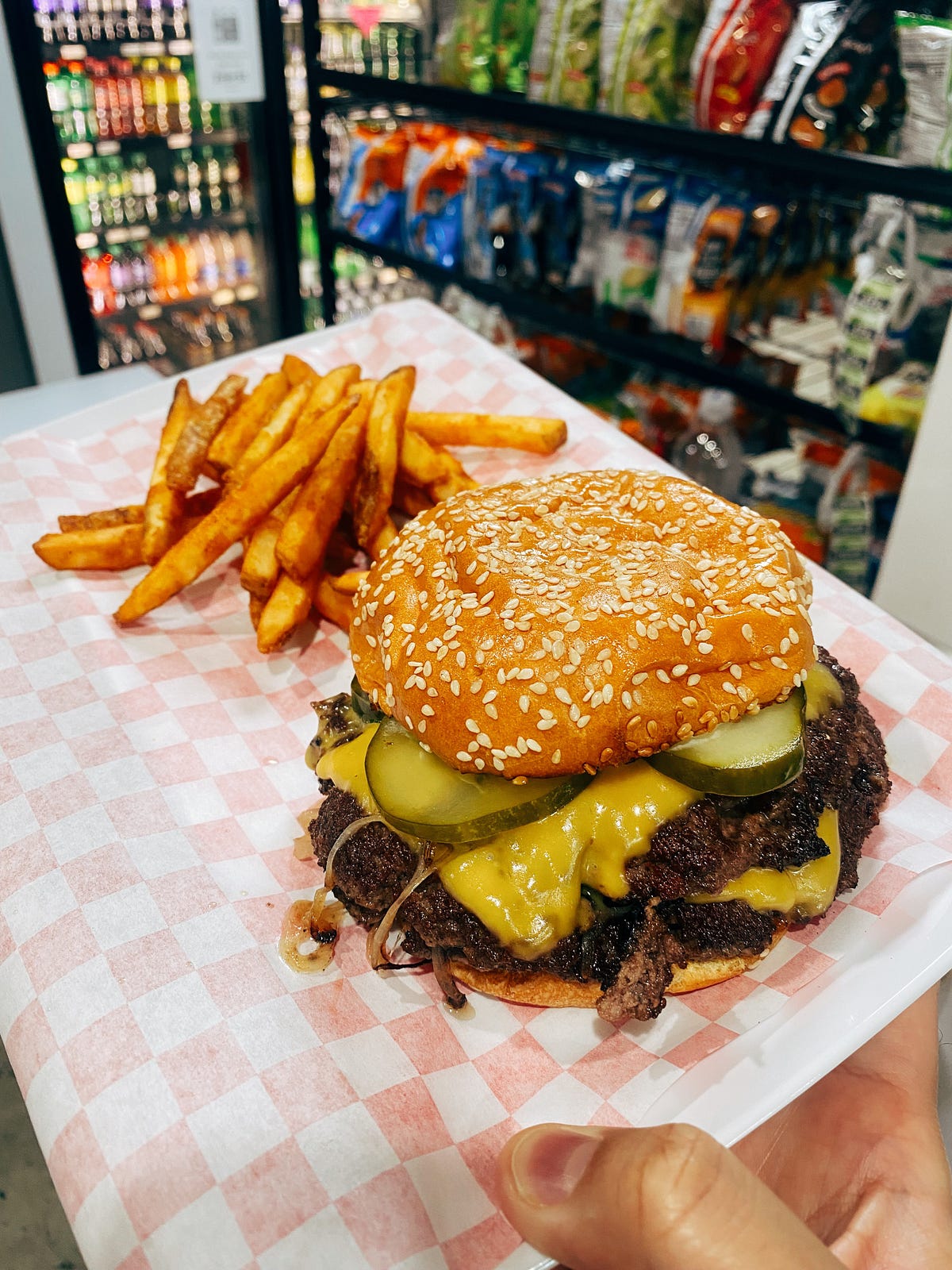 The Logan Square Double Smash Burger at South Loop Market Has Arrived ...