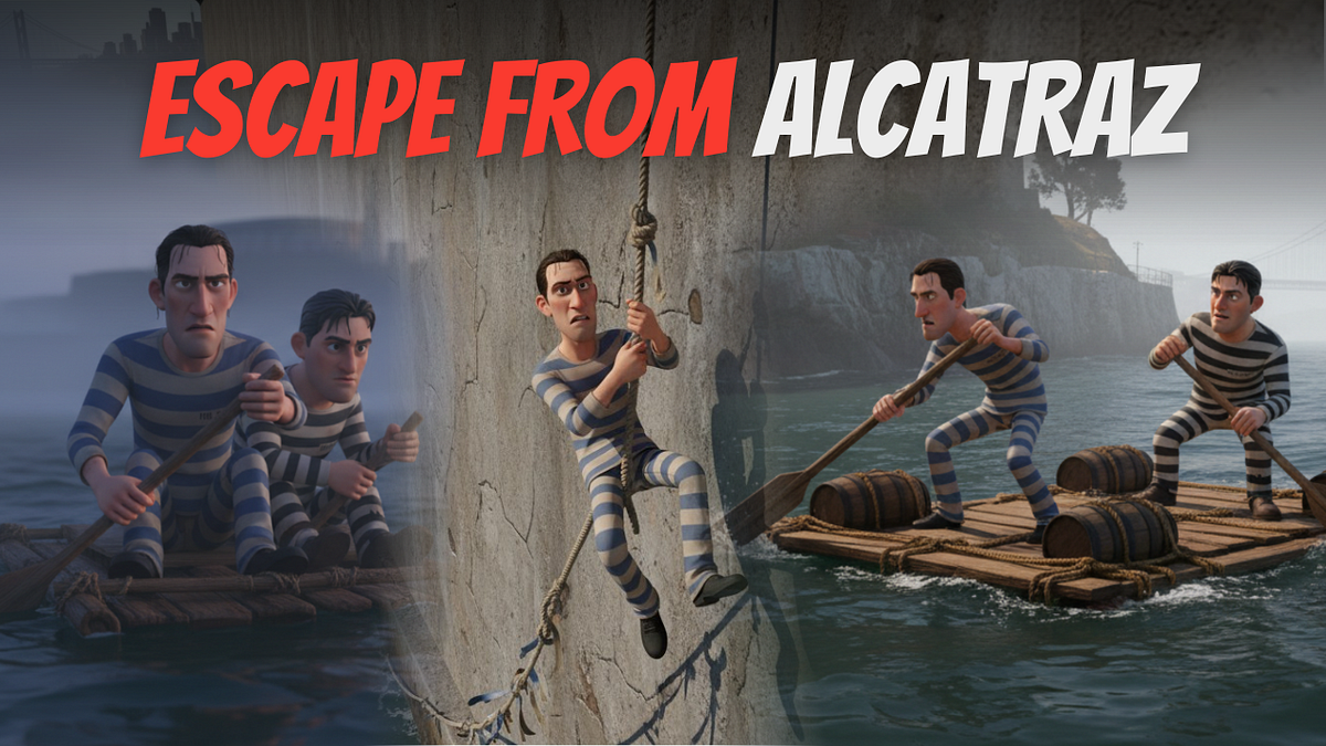 The Great Escape of Alcatraz Reconstructed in 3D: Real Life Prison ...