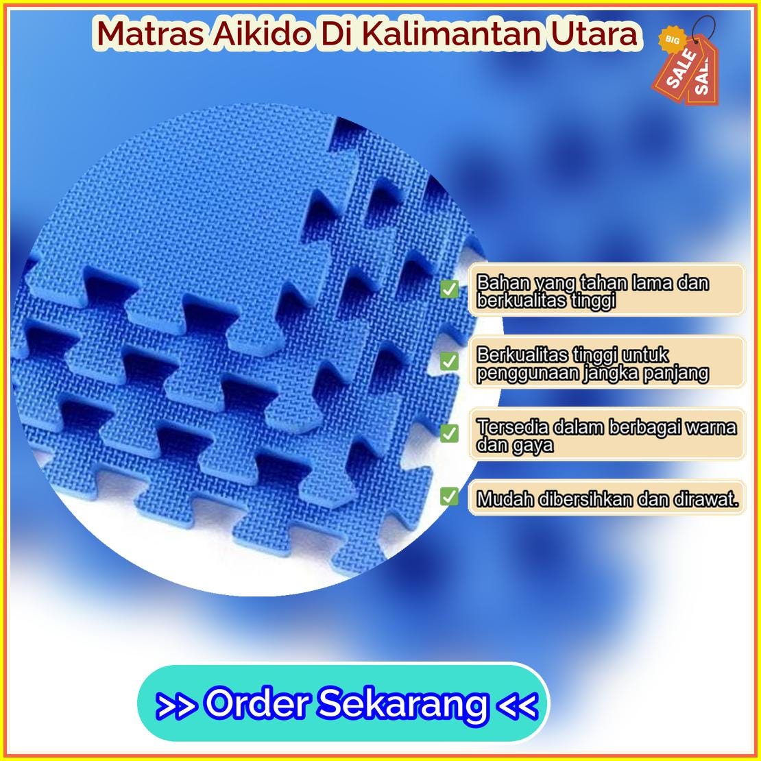 Matras Aikido Di Kalimantan Utara - Matras Puzzle Tebal - Medium