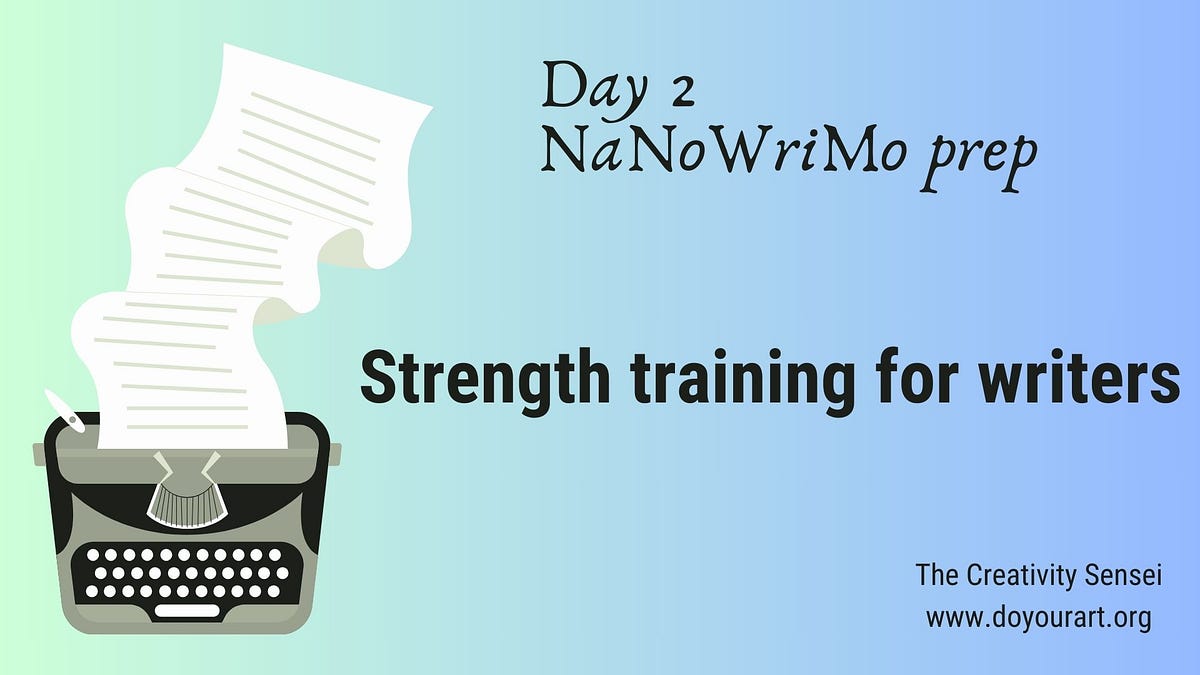 Write Anywhere and Everywhere. Day 3: How to prepare for NaNoWriMo one ...