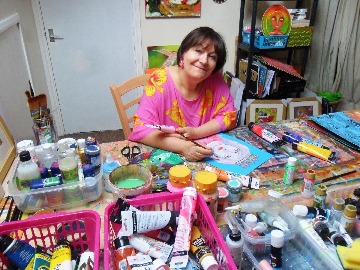 Bea Roberts speaks about falling in love with art at Butlins and why ...