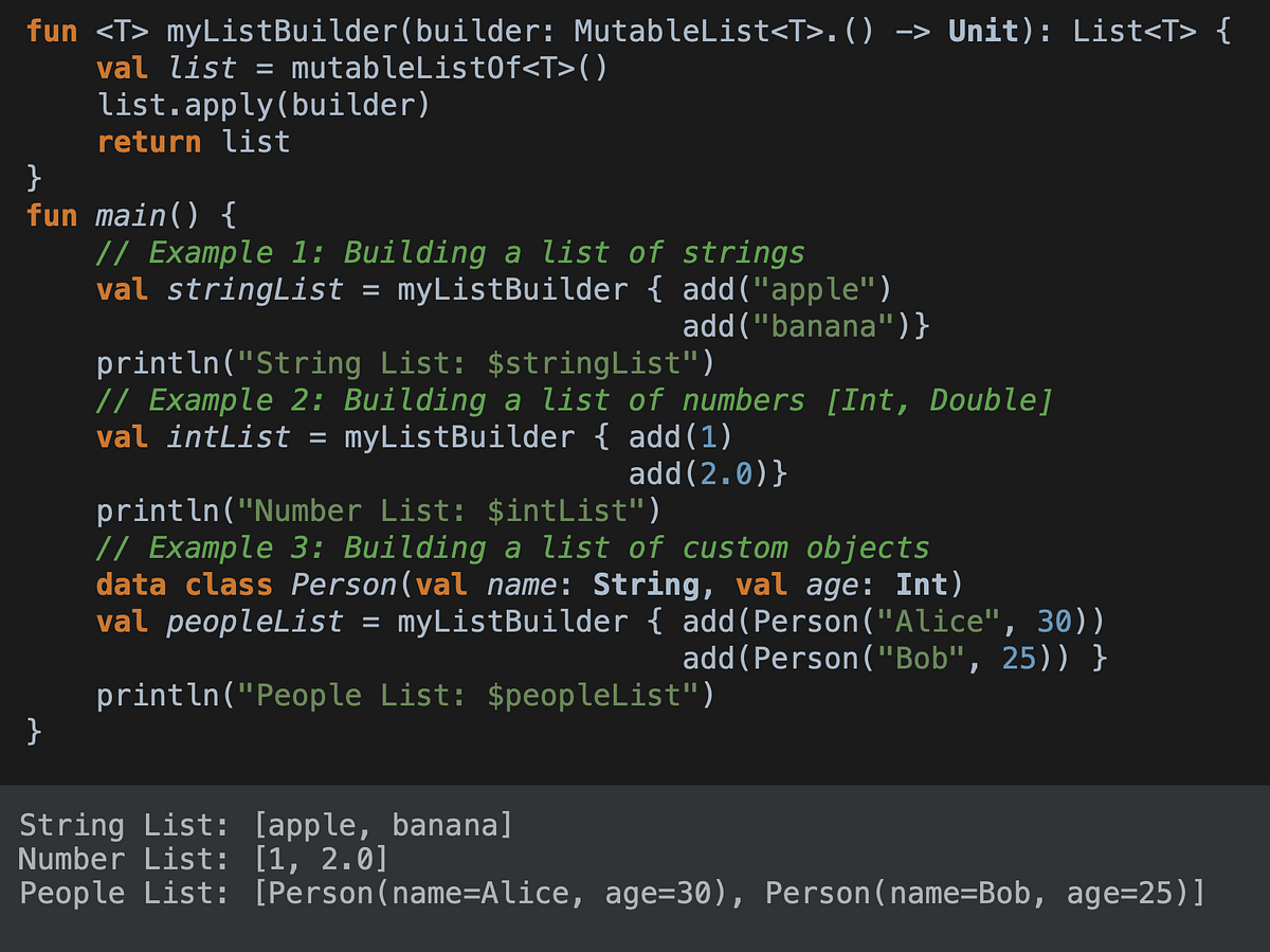 🔝How To Write Your Own Builders in Kotlin? | by Nine Pages Of My Life | Medium