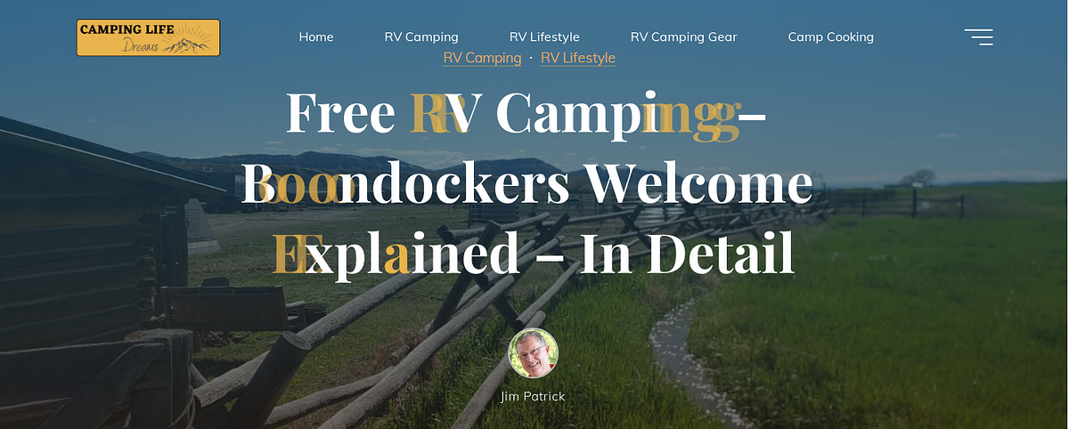 Camping Life Dreams - Racev Lards - Medium