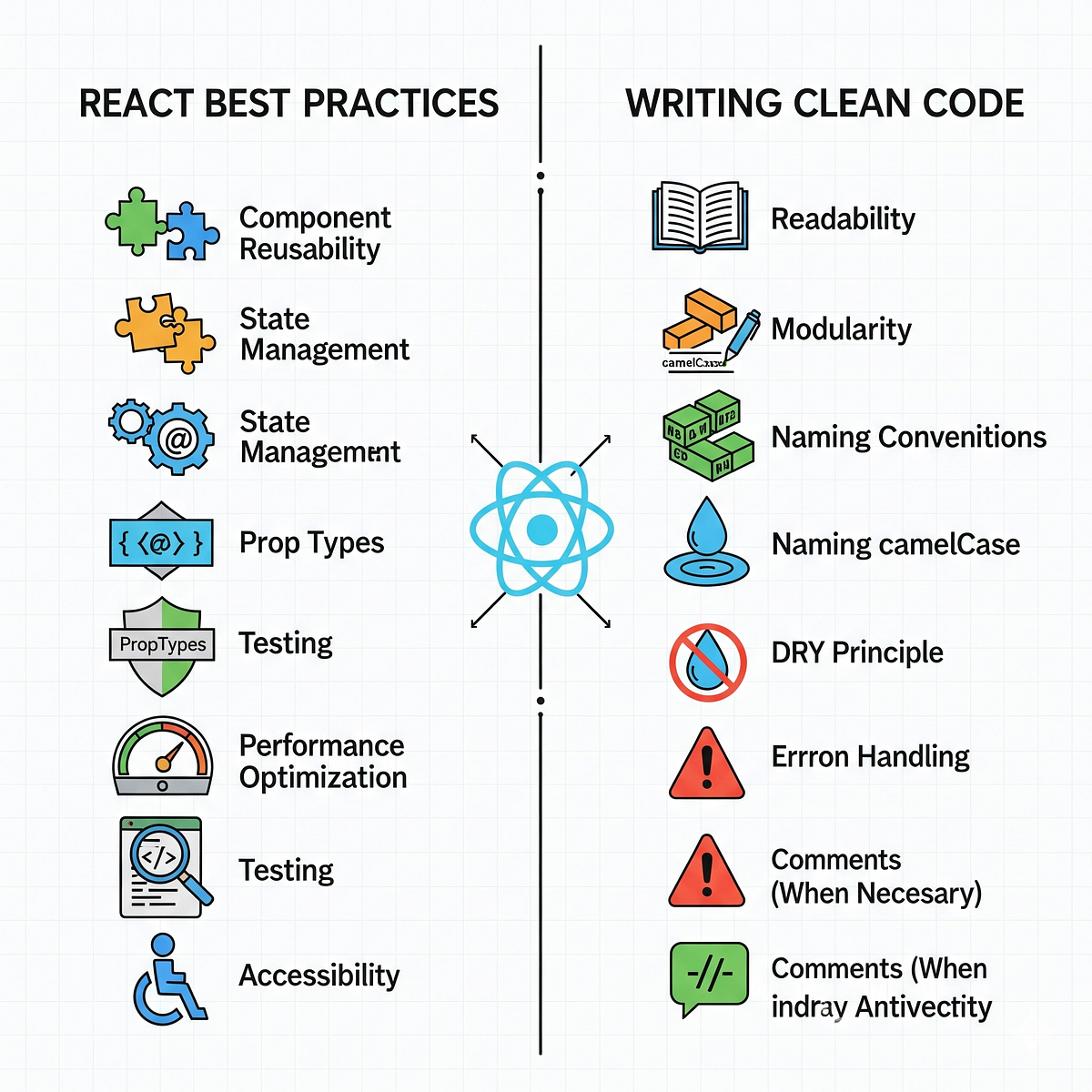 React Best Practices ️. Writing Clean and Code | by Richa Gautam 🌷 | Sep, 2025 | Medium