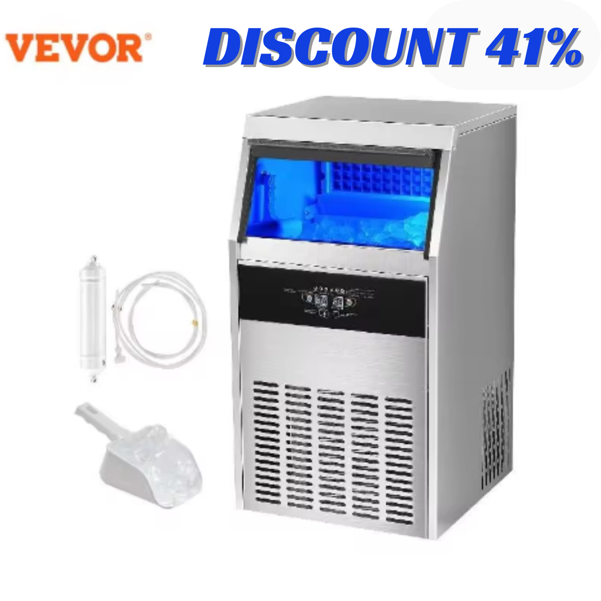 VEVOR Commercial Ice Maker Machine: Reliable Ice Production for Your ...