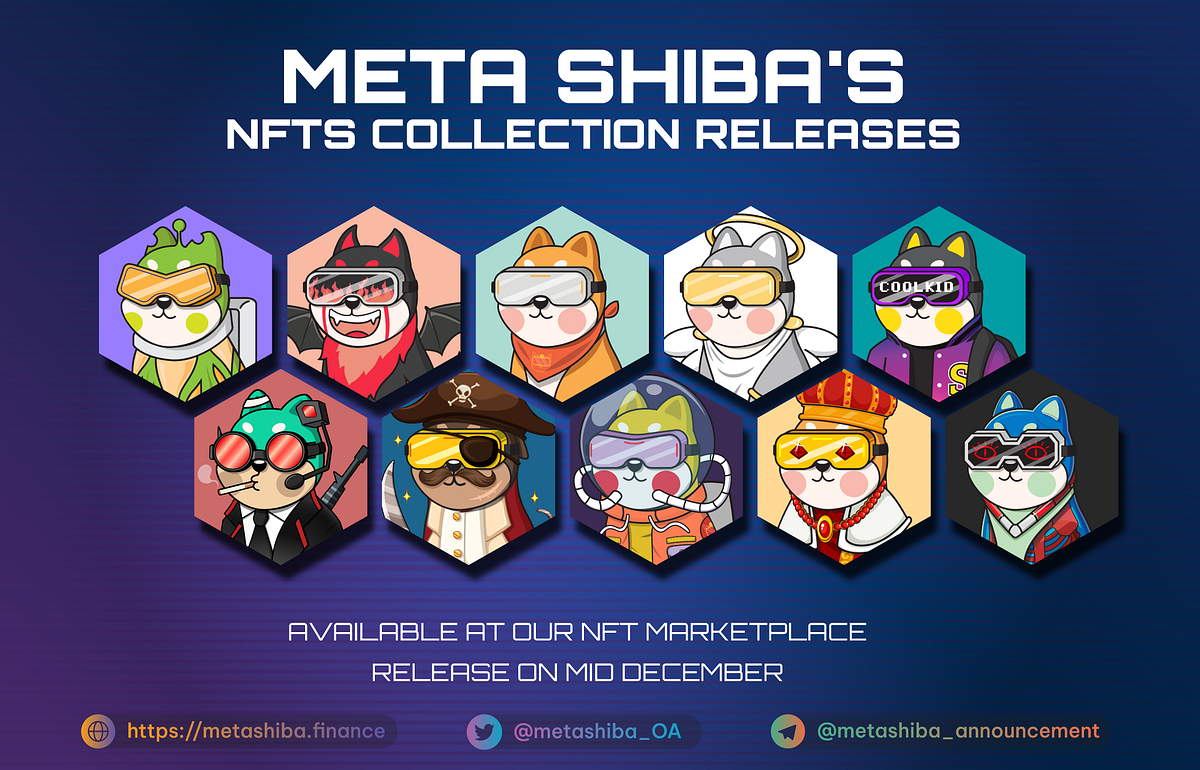 META SHIBA’S UPCOMING NFTS COLLECTION & STAKING SYSTEM EXPLAINED | by ...