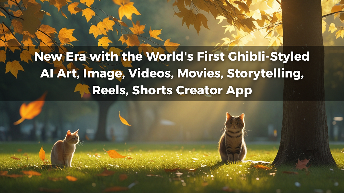 The Magic of Creation: A New Era with the World’s First Ghibli-Styled ...