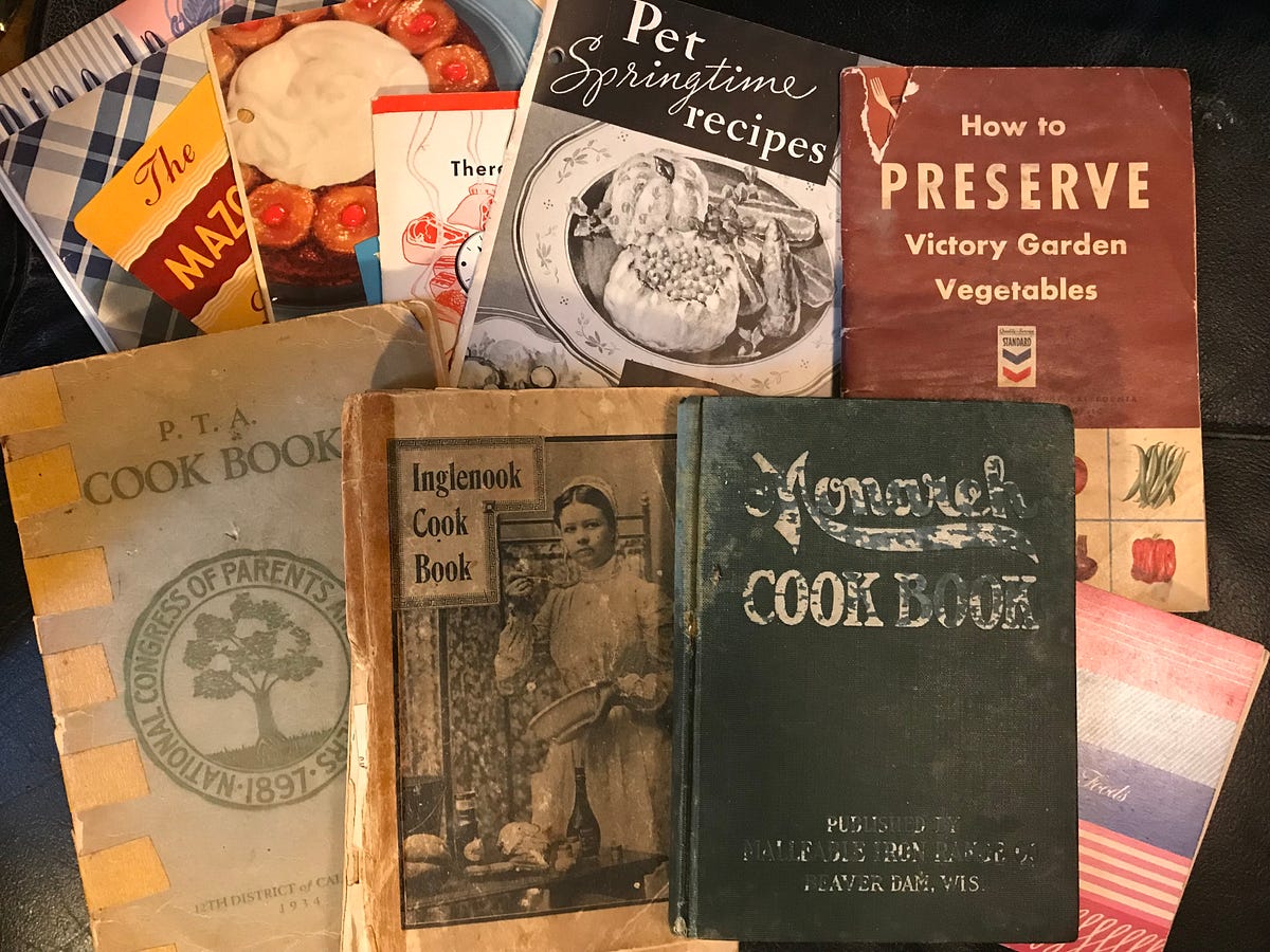 My Vintage Cookbook Addiction. How did vintage cookbooks become a… | by ...