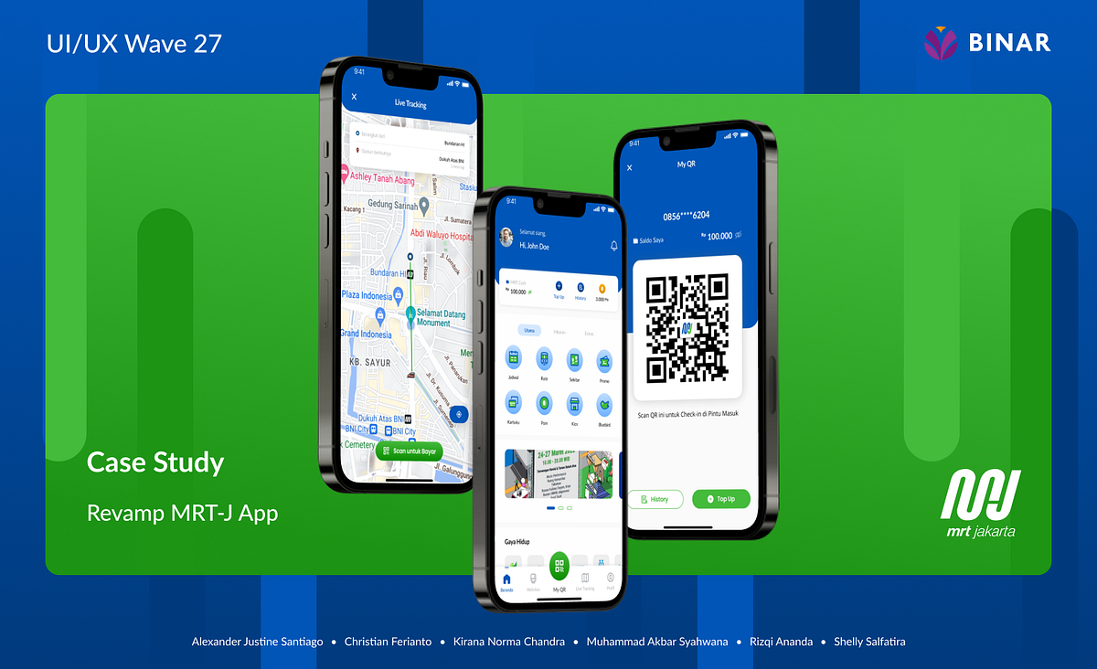 UI/UX CASE STUDY — REVAMP MRT-J. Introduction | by Alexander Justine Santiago | Medium