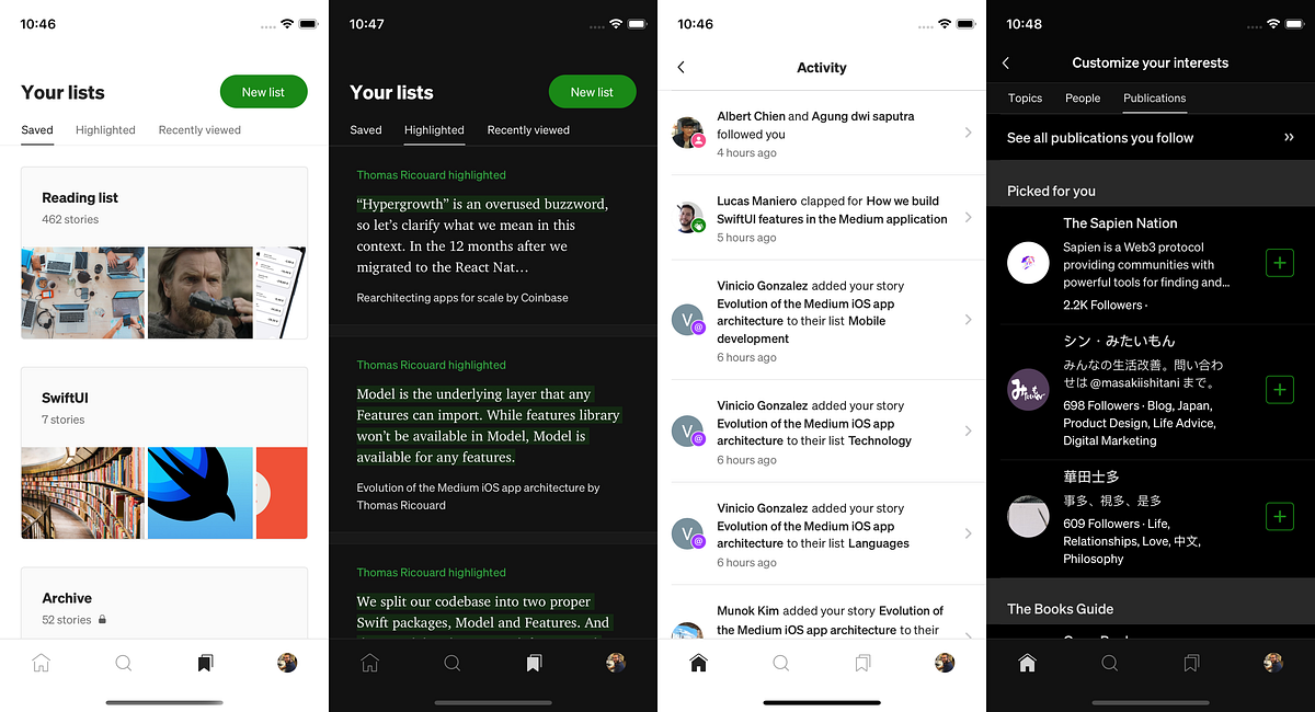 How do we use SwiftUI in the Medium iOS application | by Thomas Ricouard | Medium Engineering