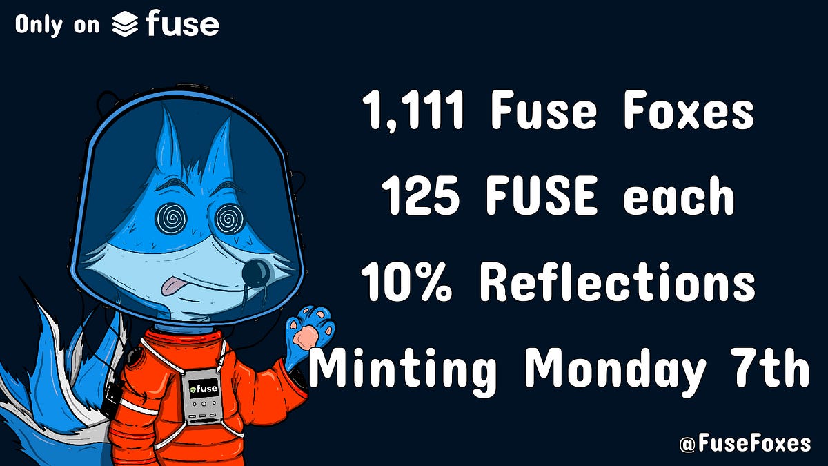 How to mint a Fuse Fox NFT. Fuse Foxes launched on the Fuse Network ...