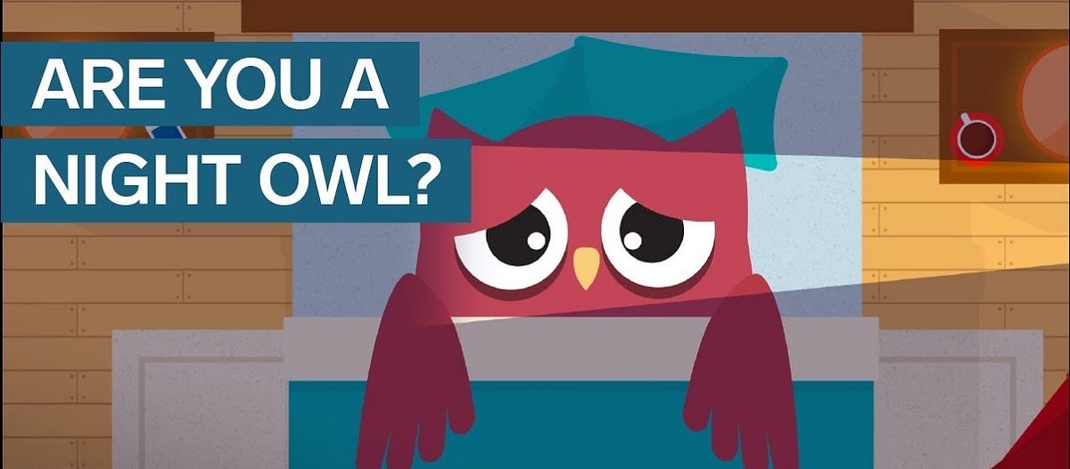 How do you deal with not getting enough sleep when you are a night owl ...