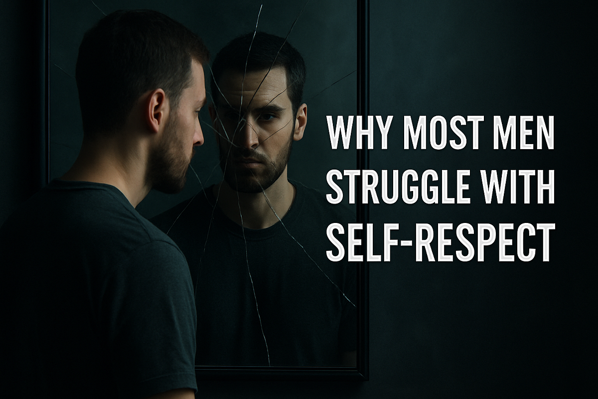 Why Most Men Struggle With Self-Respect | by Patrick Owens | Medium