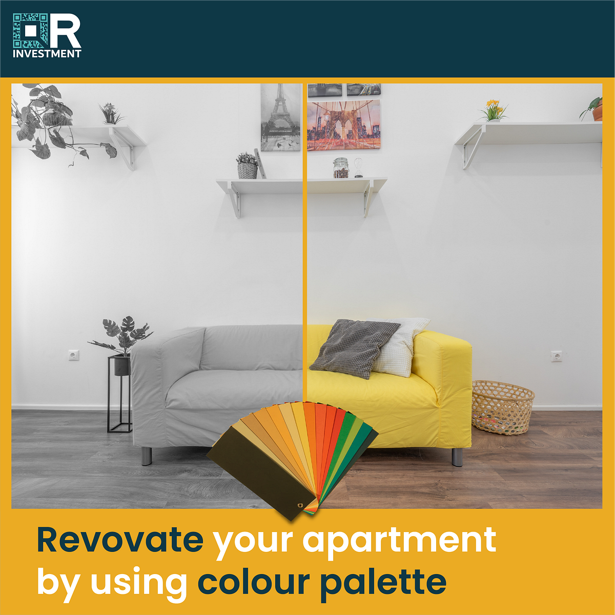 to Renovate your apartment don’t forget to get a color palette color ...