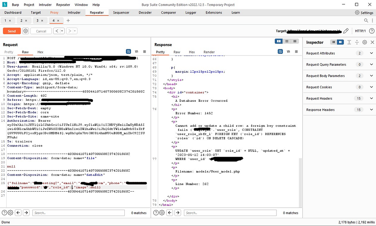 Vulnerability Finding Application Error Disclosure Vikryfauzyy Medium