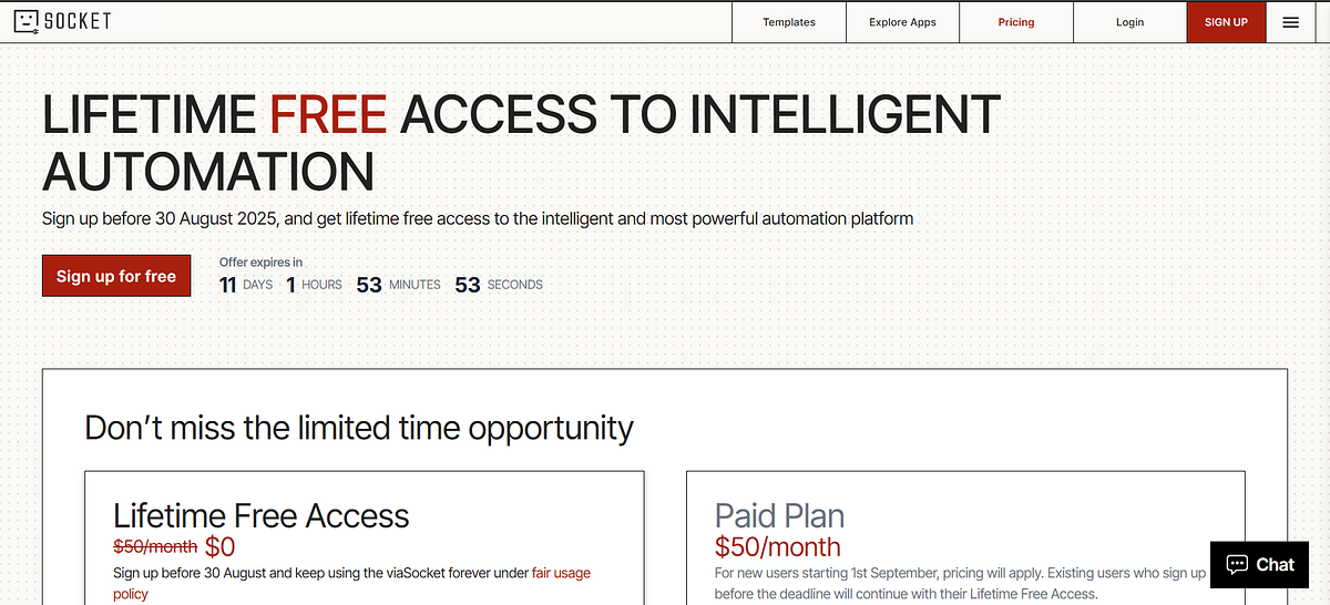 viasocket : An Automation Tool That Offers a Free Lifetime Subscription before 30 augst 2025 ...