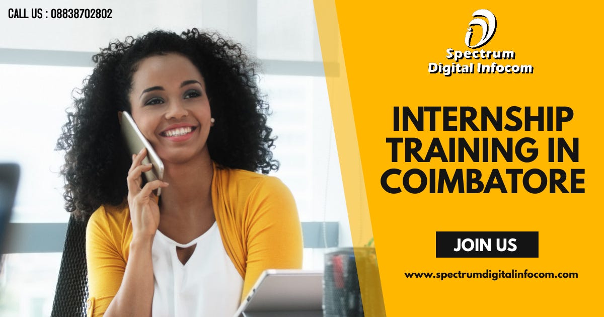 internship training in Coimbatore | by riyasudeen | Medium