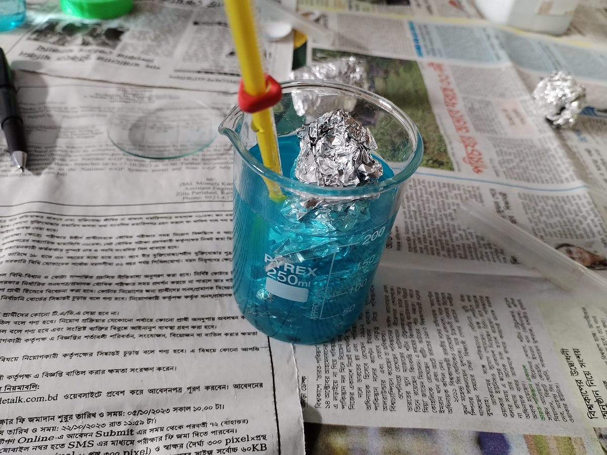 Displacement of Copper | Science Experiment | Medium