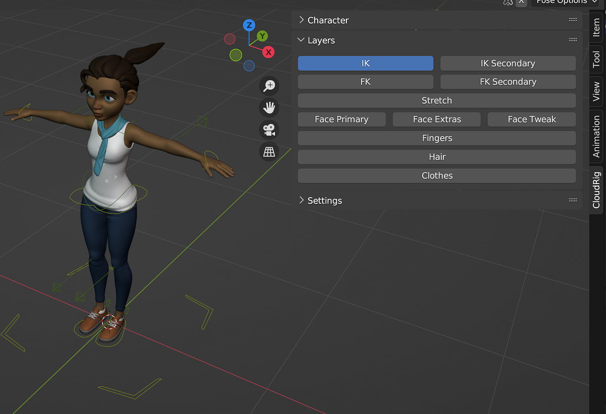 Visualizing The Layers Of Blender’s CloudRig - Eric Young - Medium