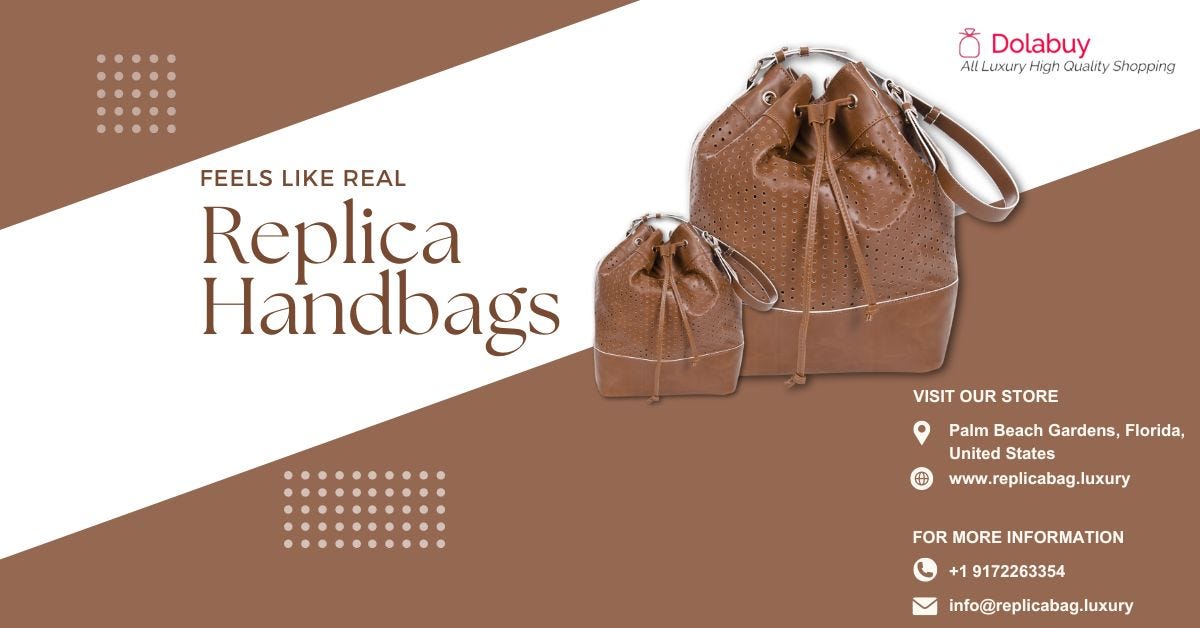 Best Online Stores for Stylish Replica Handbags | by Replica Handbags ...