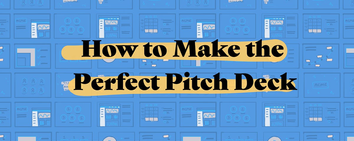 How to Make the Perfect Pitch Deck | by Kolby McElvain | High Alpha ...