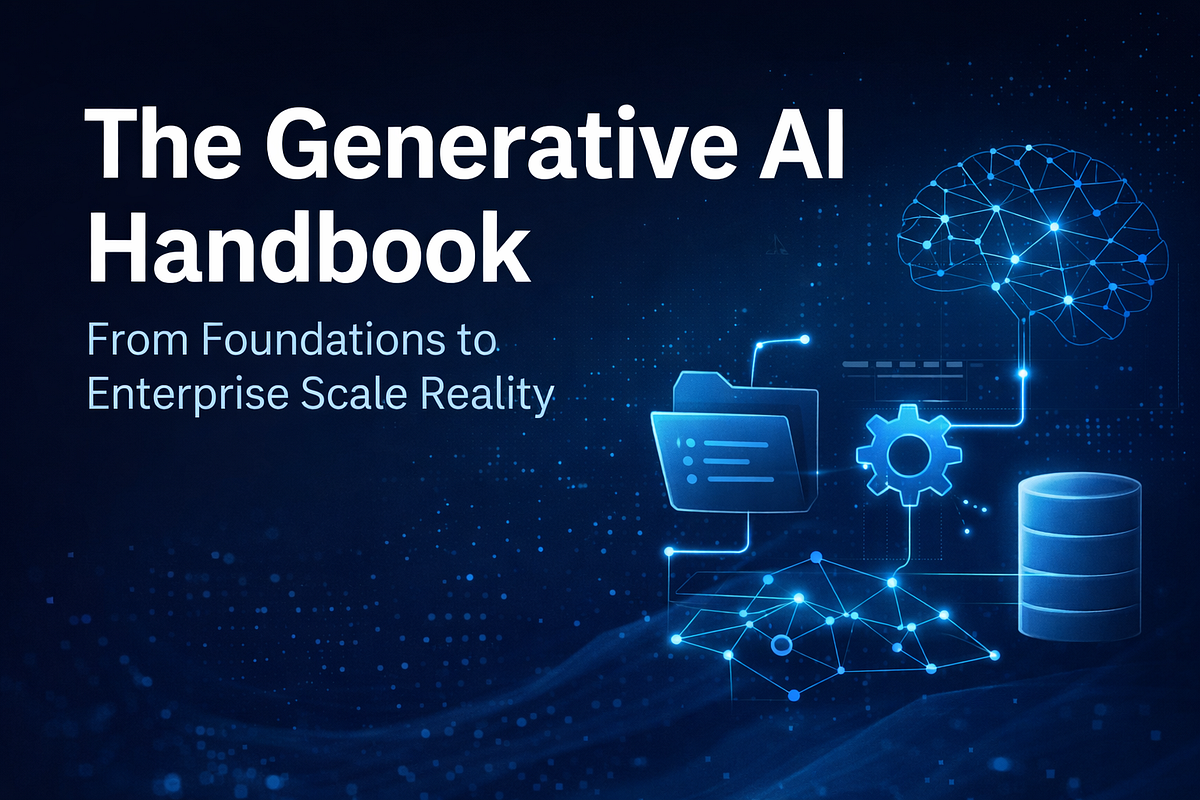 The Generative AI Handbook. From Foundations to Enterprise Scale… | by ...