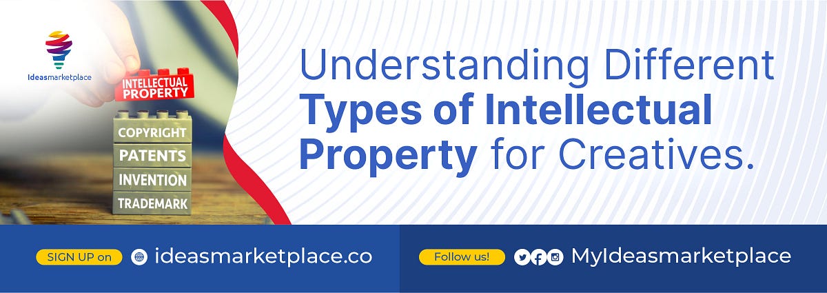 Understanding Different Types of Intellectual Property for Creatives ...