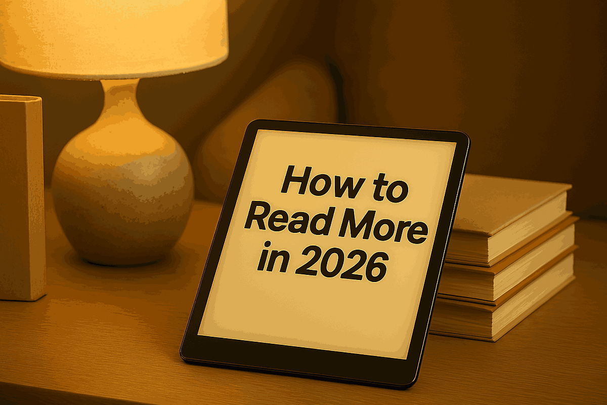 How to Read More Books in 2026: 12 Realistic Reading Habits | Activated ...