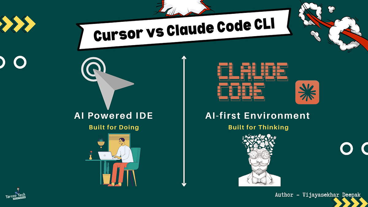 🧠 Cursor vs Claude Code CLI. Deep dive into understanding these two ...