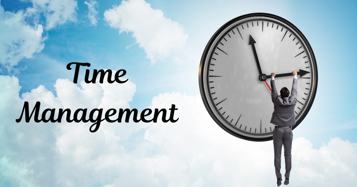19 Strategies for Better Time Control | by Rob Sciubba | Long. Sweet ...