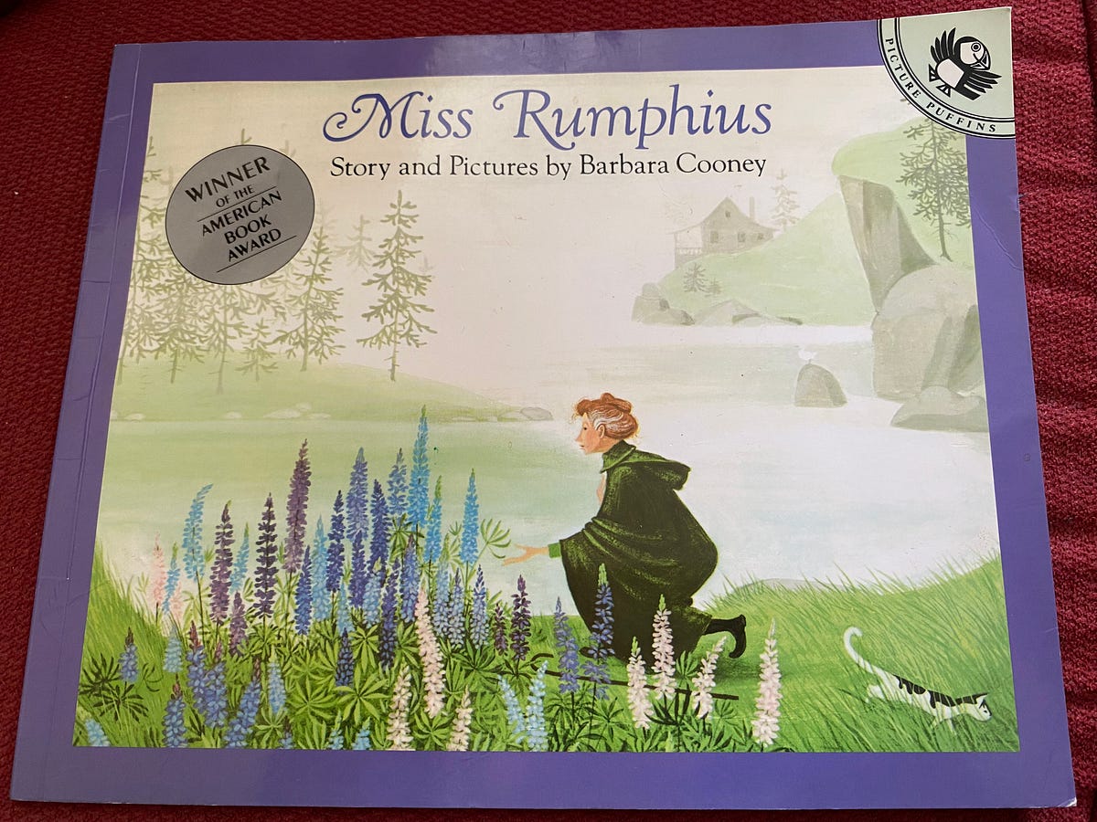 Miss Rumphius by Barbara Cooney. Childless cat ladies for the win | by ...