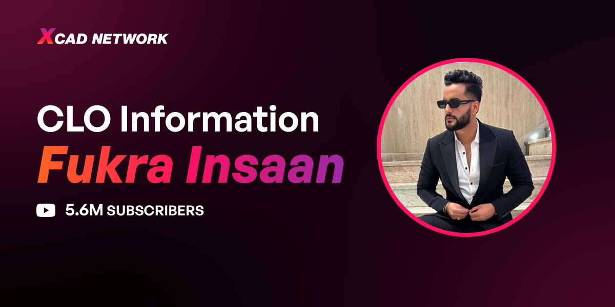 Fukra Insaan Announcement & CLO Information | by Guido De Vita | XCAD ...