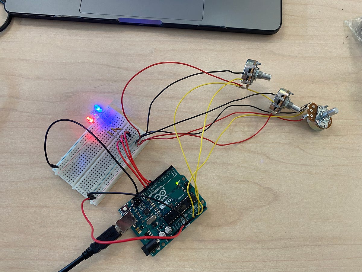 Lab 3: Sensing with Potentiometer | by Helen Li | Medium