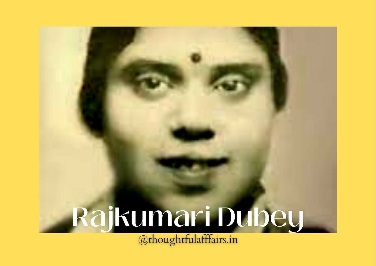Rajkumari A Forgotten Voice. Rajkumari Singer was no less than a… | by ...