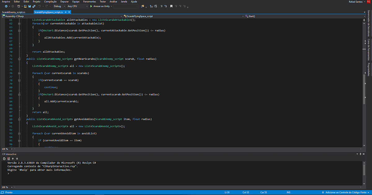 Flocking Agent Algorithm. A small update on a hobby project | by Rafael ...