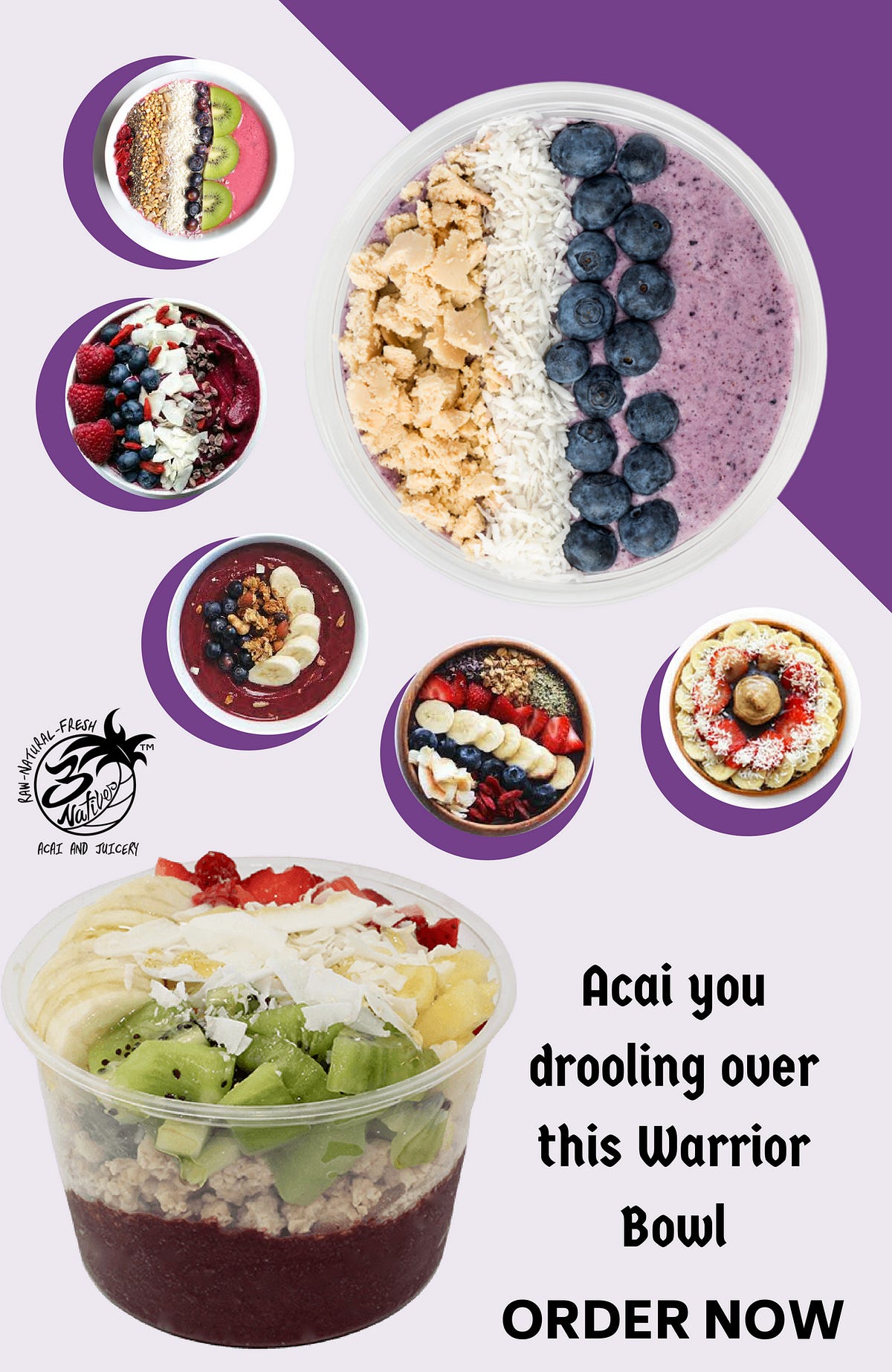 Tasty Acai Bowl Recipes. 3Natives is more than your average… | by 3 ...
