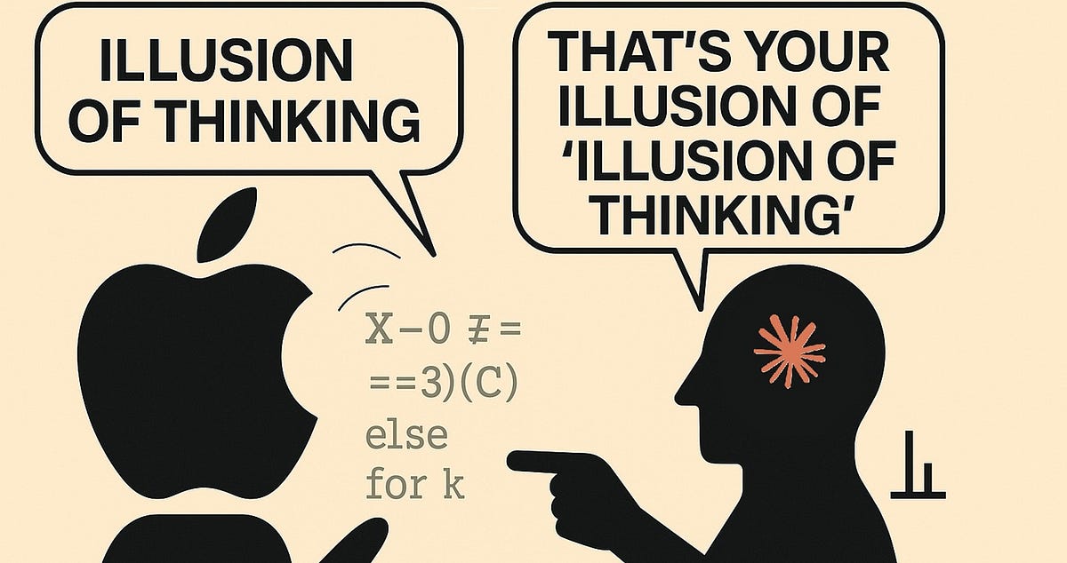Apple vs Anthropic: Debating the “Illusion of Thinking” in AI Reasoning ...