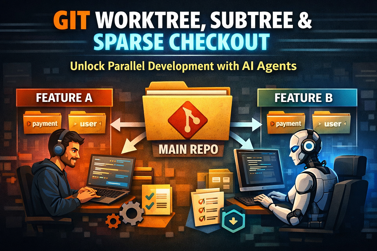 Git Worktree, Subtree & Sparse Checkout: Build Parallel AI Agent ...