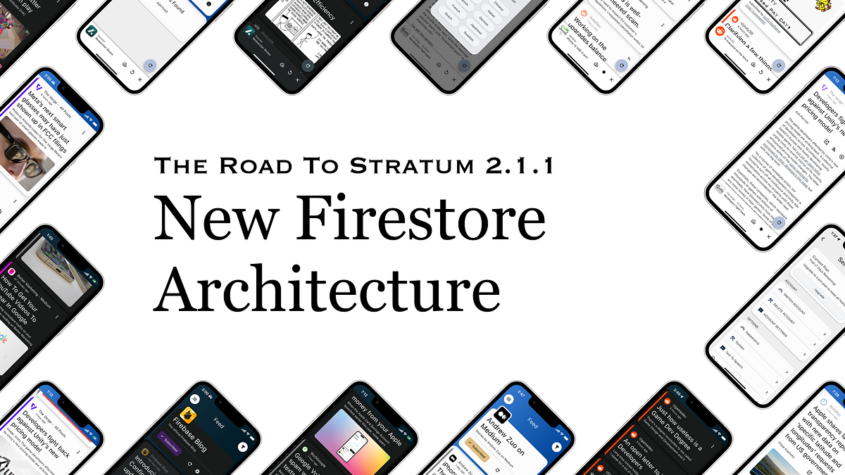 Stratum’s New Firestore Architecture | by Andrew Zuo | Medium