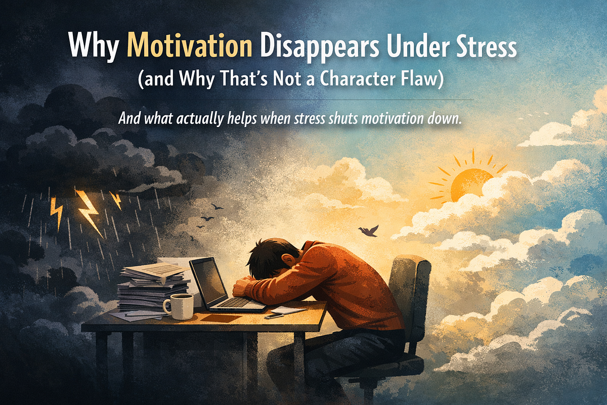 Why Motivation Disappears Under Stress (and Why That’s Not a Character ...