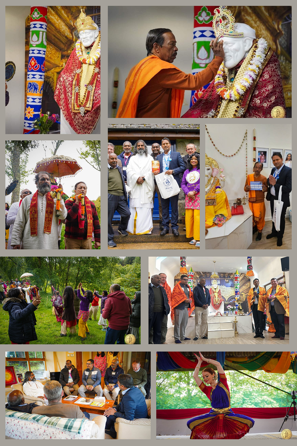 Celebrating a Year of Devotion: First Anniversary of Shirdi Sai Temple ...