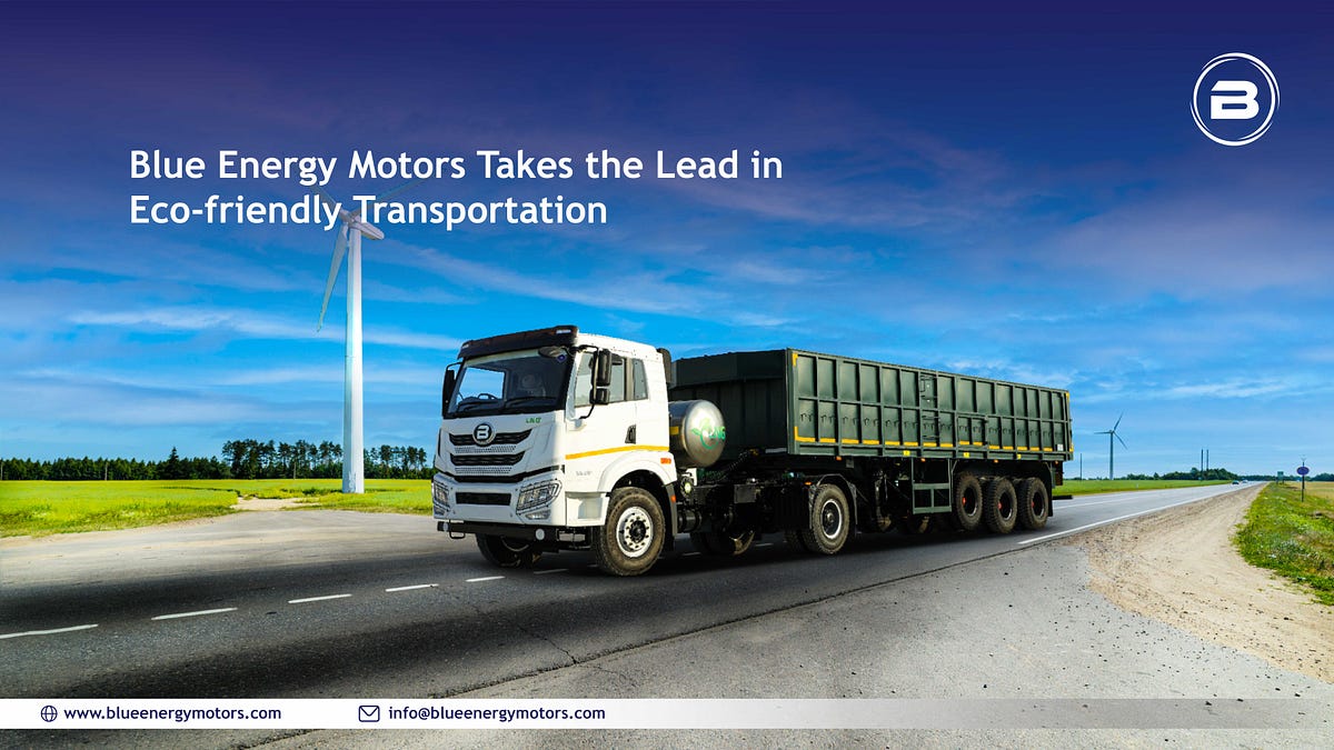 Blue Energy Motors Takes the Lead in Eco-friendly Transportation | by ...