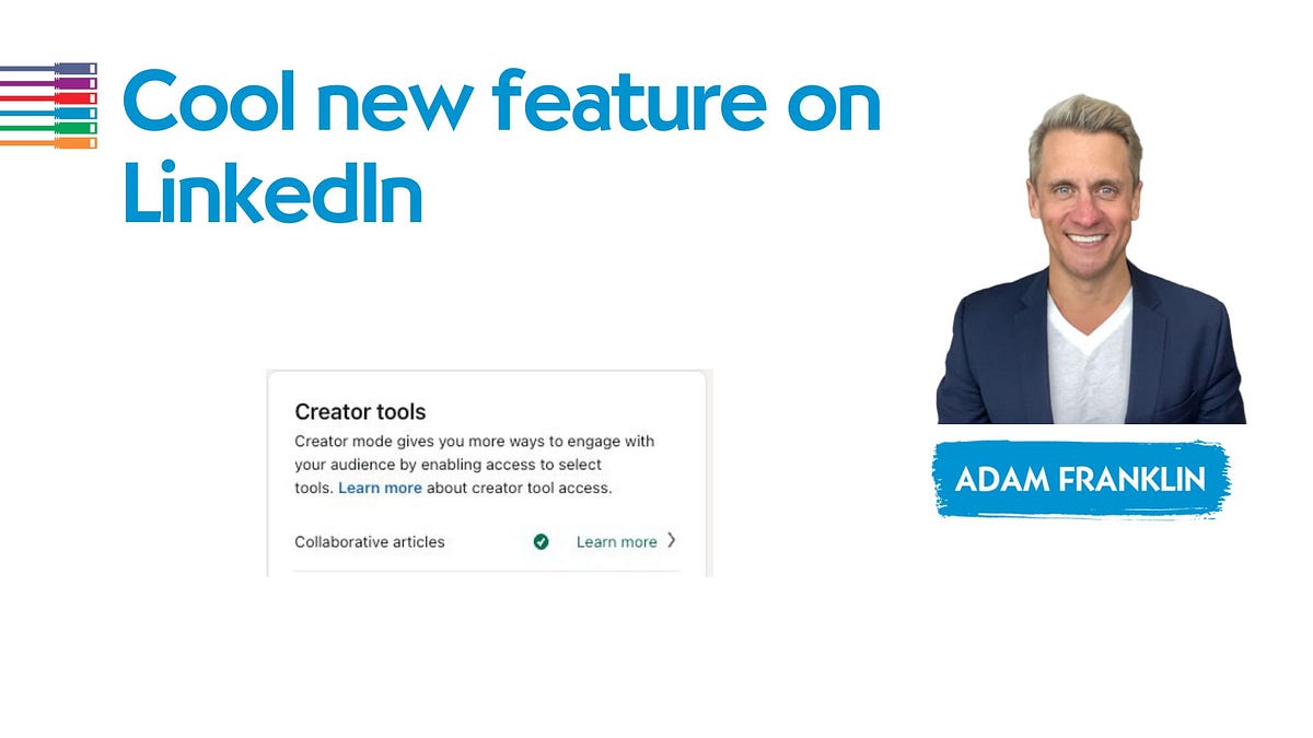 Cool new feature on LinkedIn. LinkedIn’s just come out with a new… | by ...
