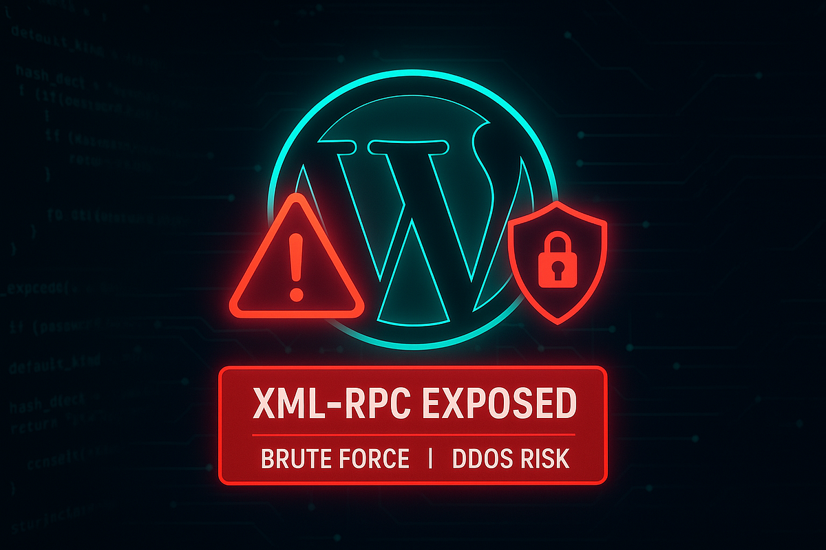 Exposed WordPress XML-RPC on akcmv.gov.lv: Brute Force and DDoS Risks | by Gouri Sankar A | Jul ...