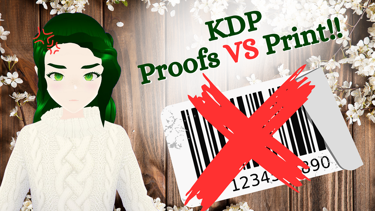 Barcodes are a Lie?. Figuring out your book cover & proof… | by Slaidey ...