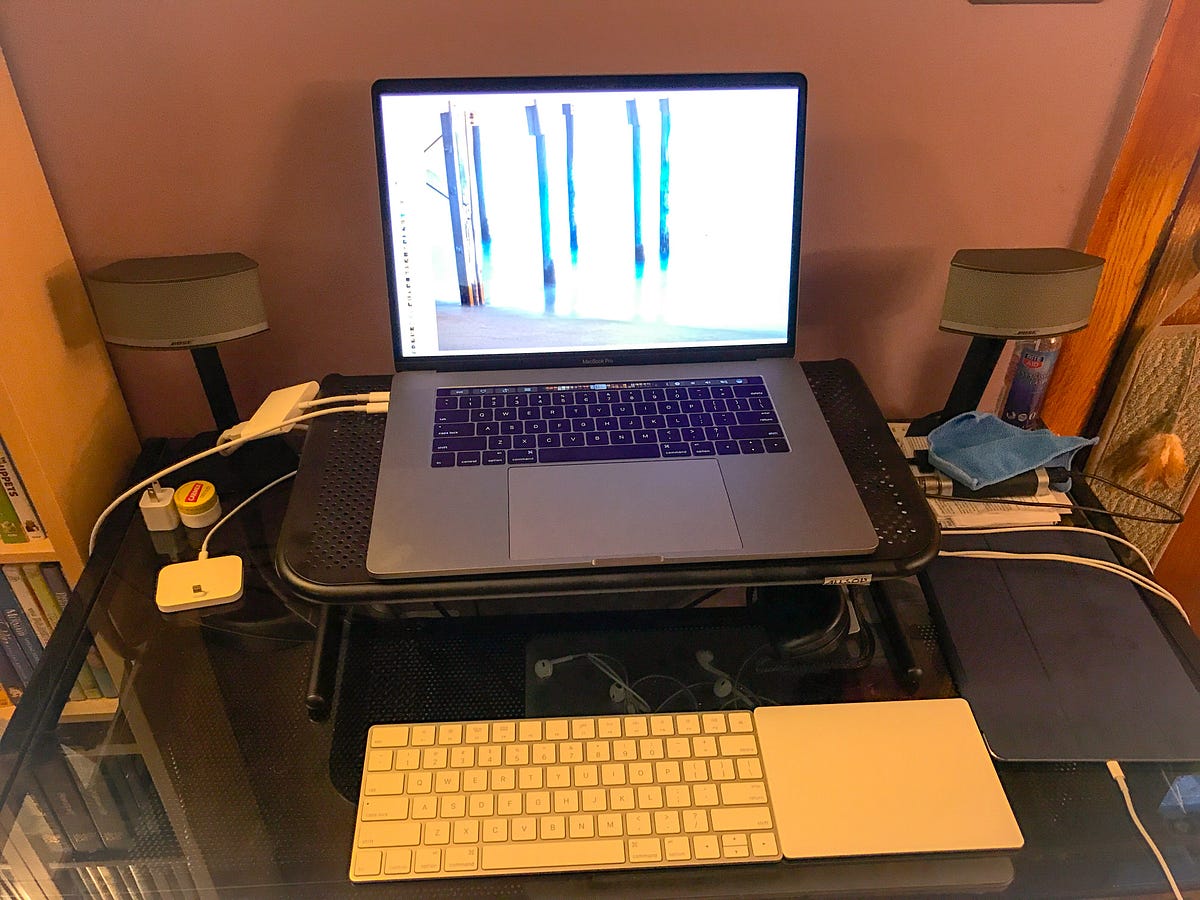 53/365 — Photo a Day Challenge. Temporary desk setup (until I can get a ...