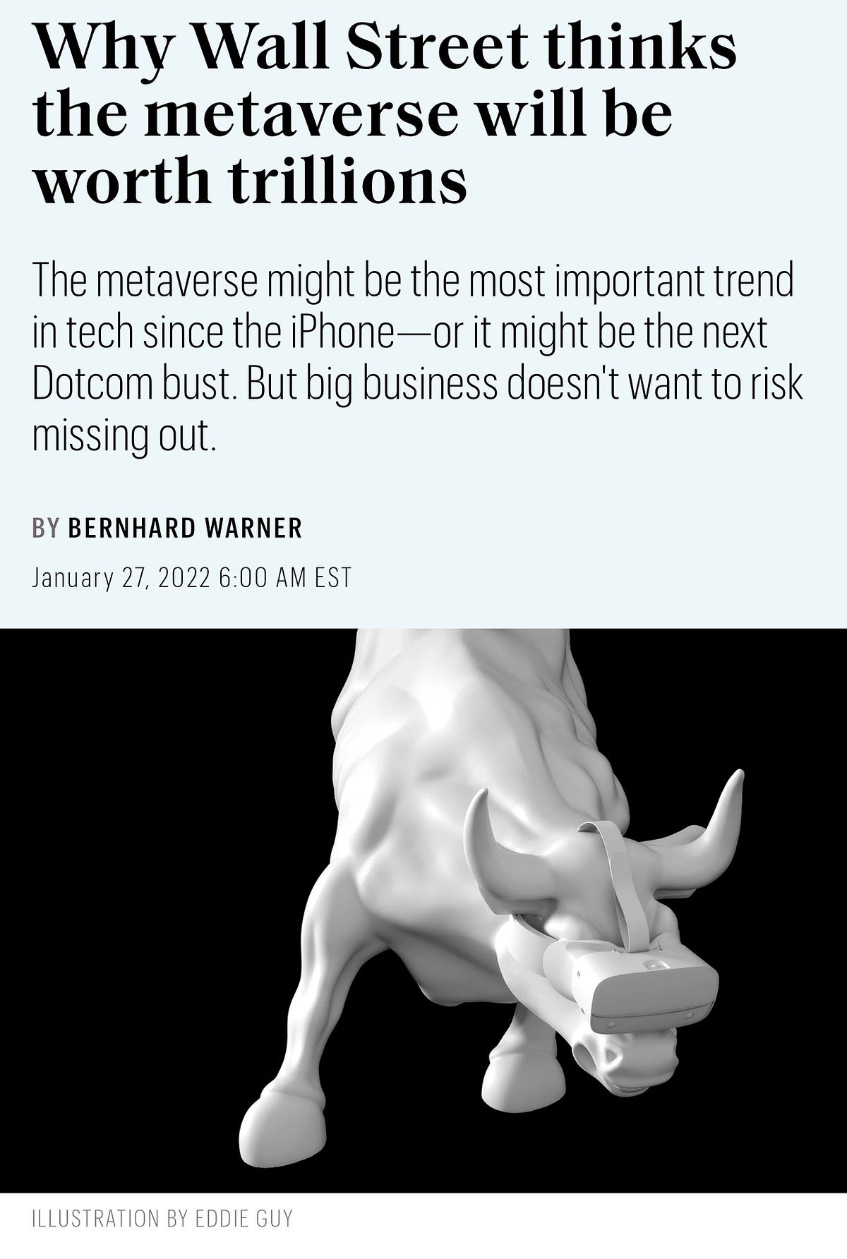 It is true!! It is true fortune.com/longform/wall-… The MetaVerse will ...