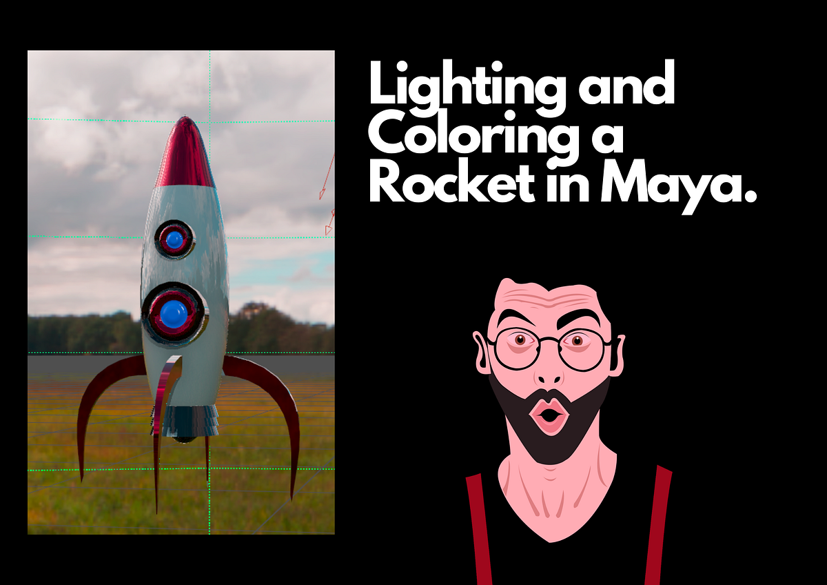 Getting into Metaverse — Lighting and Coloring in Maya — Day 3 | by ...