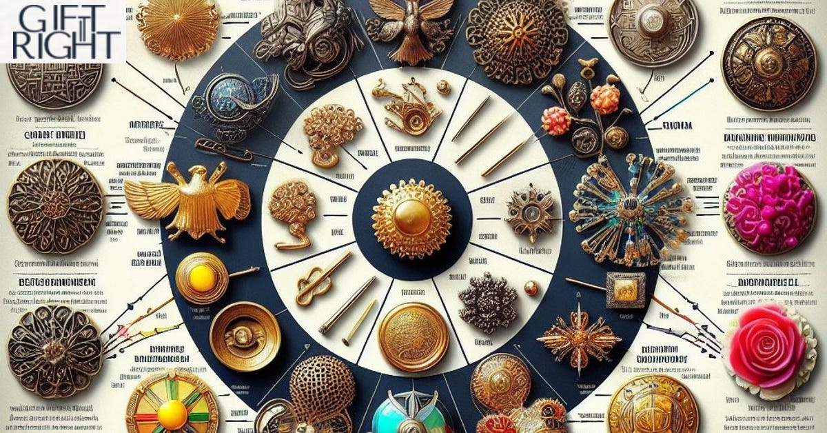Exploring the Cultural Impact of the Brooch Pin | by GIFT IT RIGHT ...